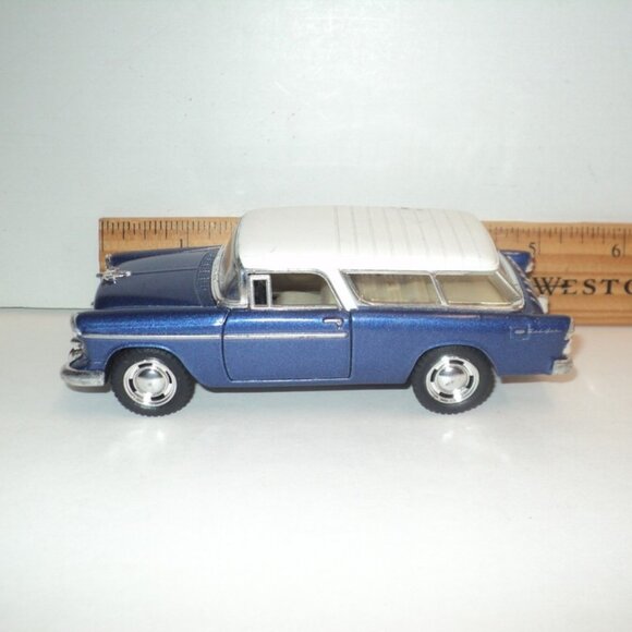 Kinsmart | Toys | Kinsmart Kintoy 955 Chevy Bel Air Nomad Scale 14 Blue ...